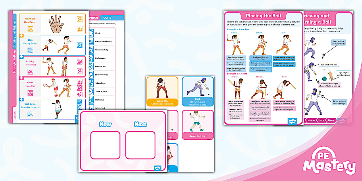 UKS2 Striking and Fielding Inclusive Support Pack - Twinkl