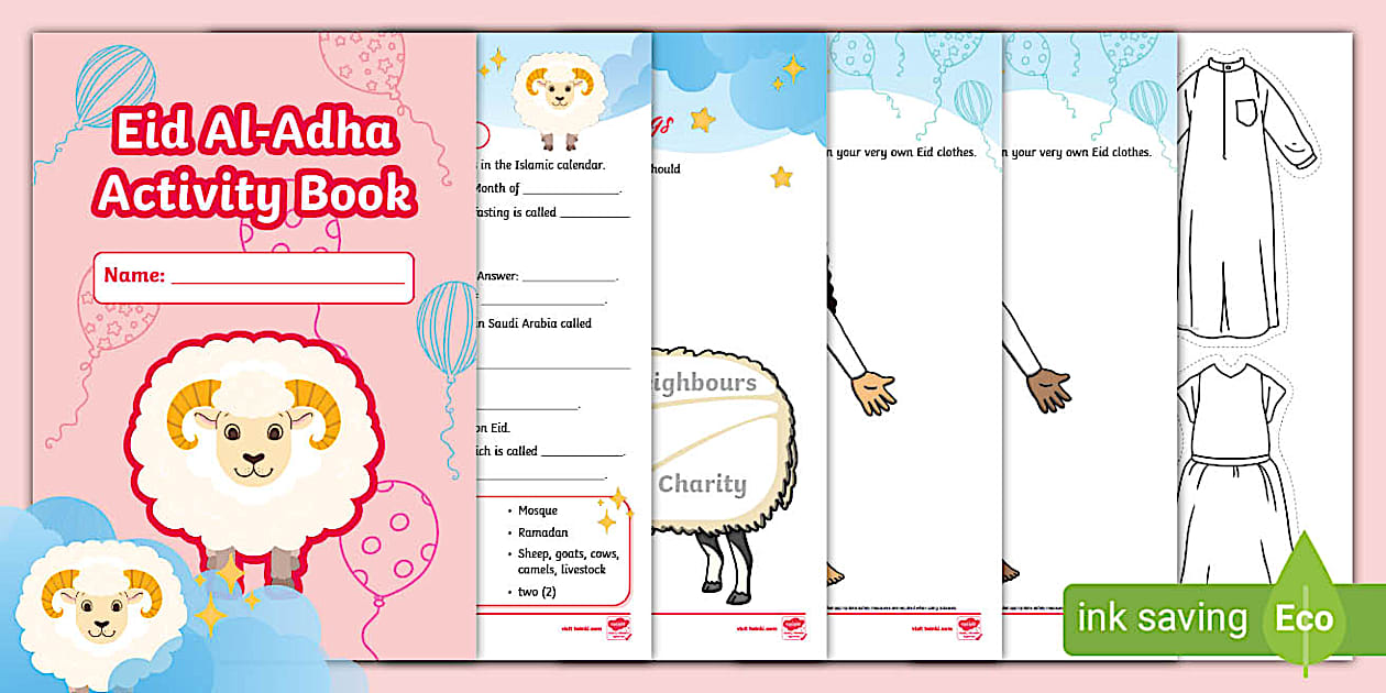 Eid al-Adha Activity Booklet (creat de profesori) - Twinkl