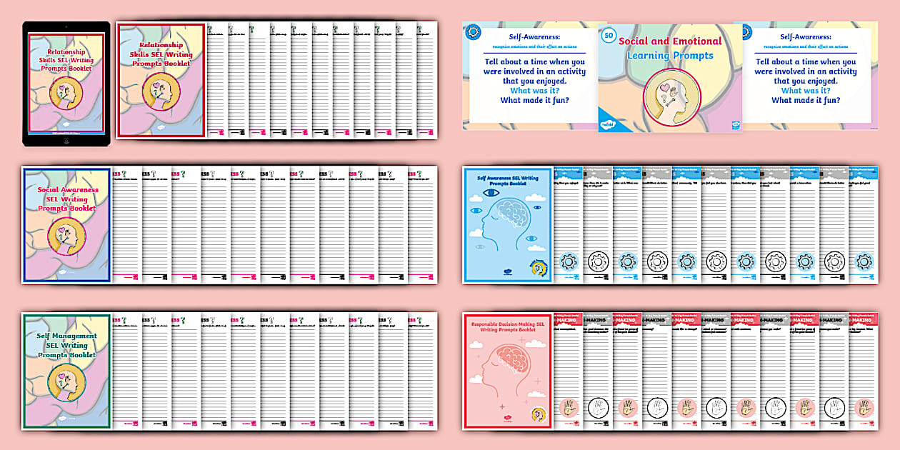 Social Emotional Writing Prompts Pack | SEL | Twinkl USA