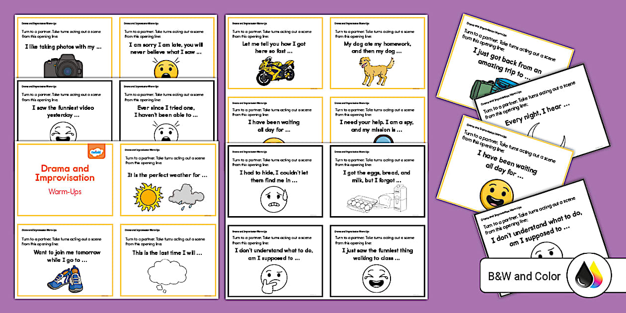 Drama Warm Up Games | 1st Grade Resource | Twinkl USA