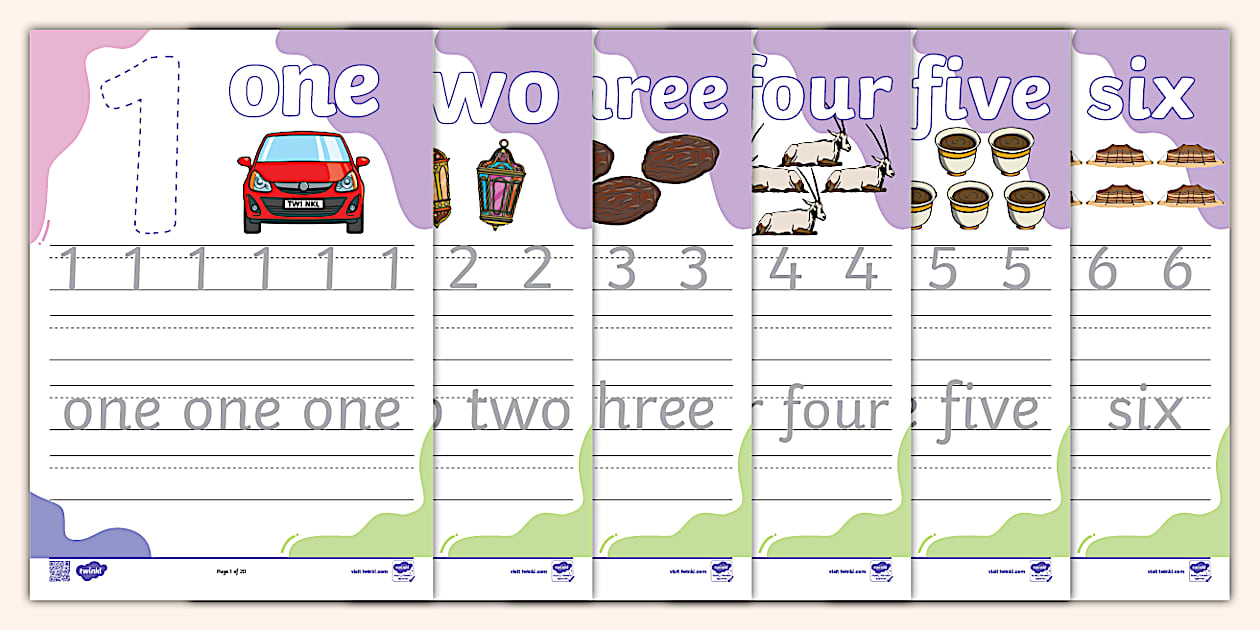 Number Activity Sheets (teacher made) - Twinkl