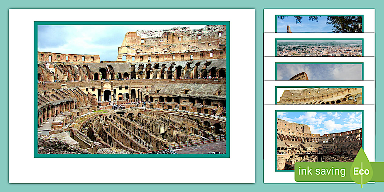The Colosseum Display Photo Pack - KS2 - Romans - History