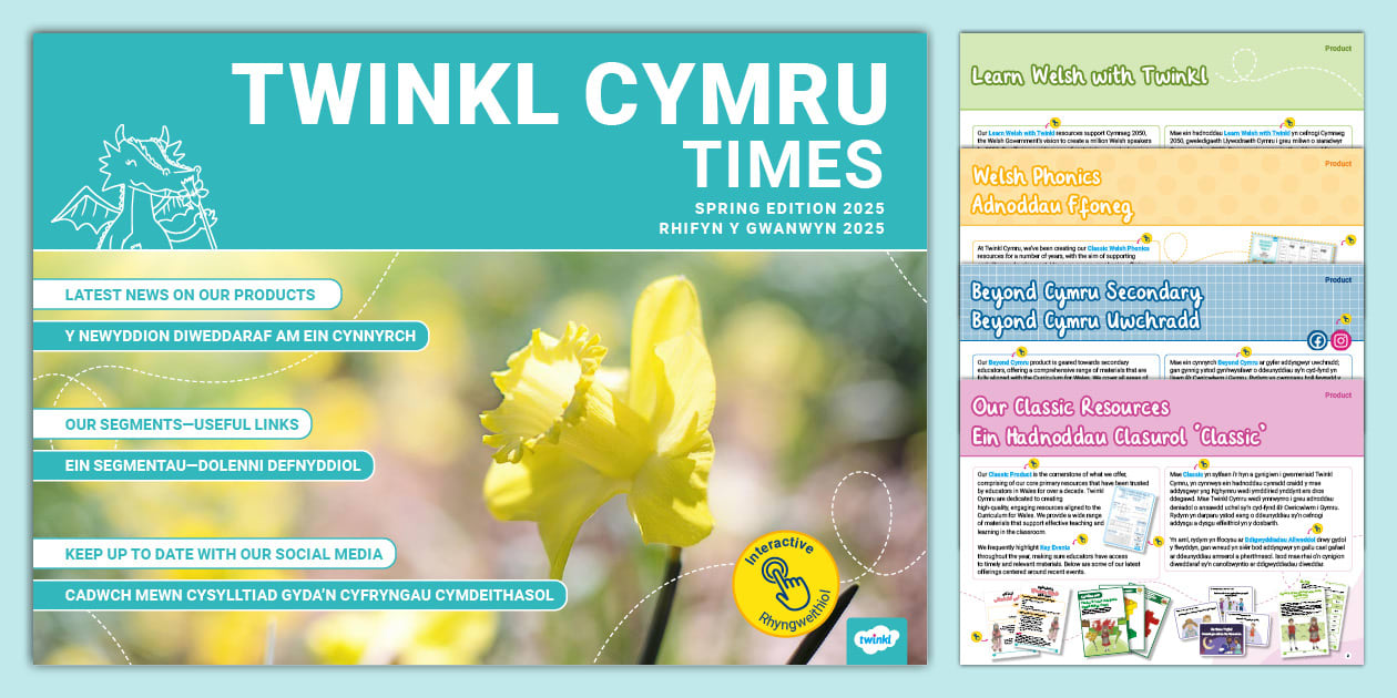 Twinkl Cymru Times Spring/Gwanwyn 2025