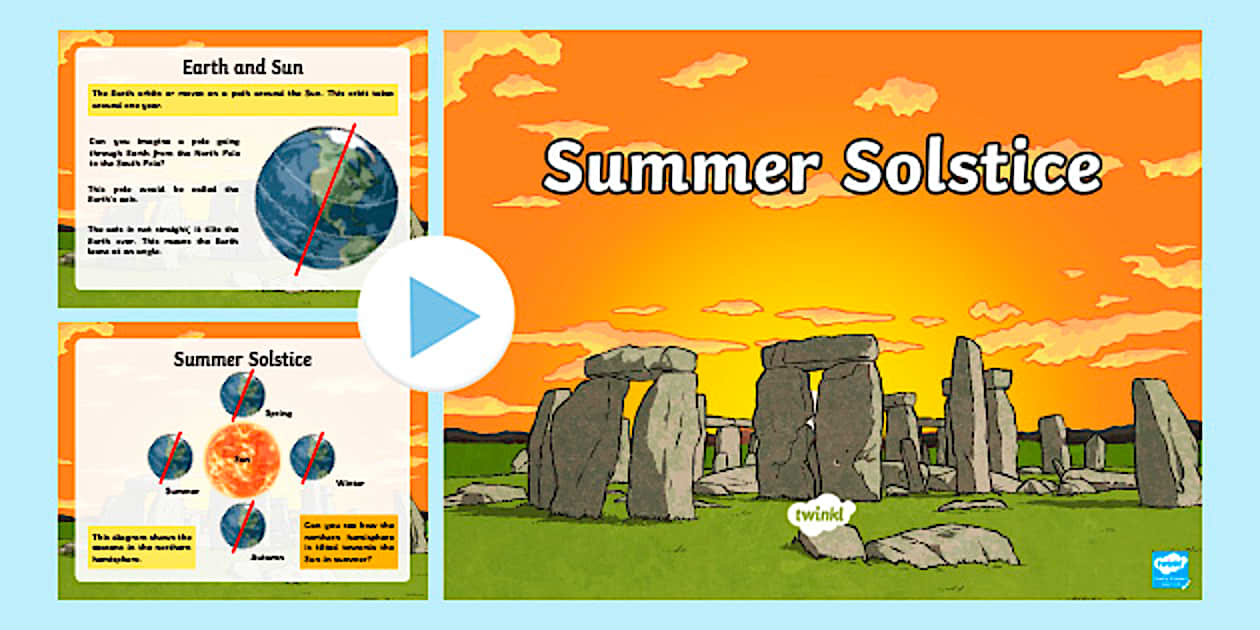 What Is The Summer Solstice | Twinkl Resources - Twinkl