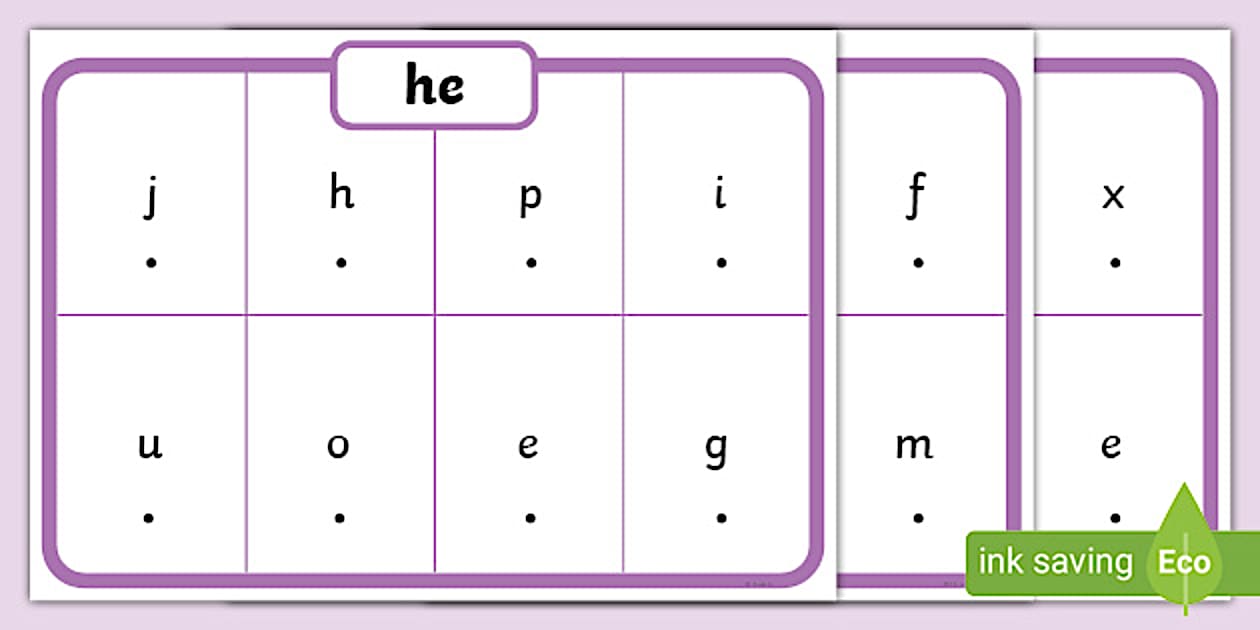 Editable Tricky Words Phase 3 Threading Resource - Twinkl