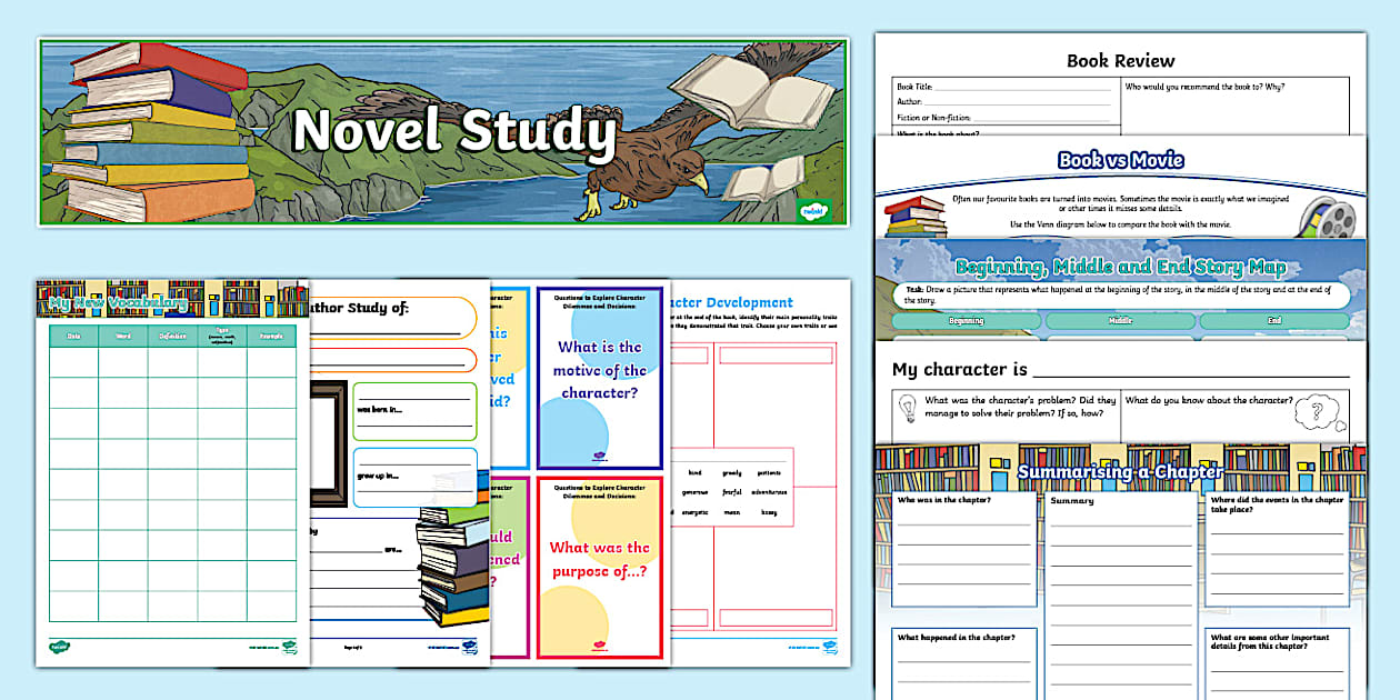 Novel Study Resource Pack (teacher made) - Twinkl