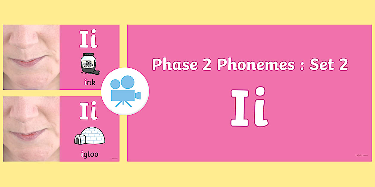 Phase 2 Phonemes : Set 2 'i' Video (teacher made) - Twinkl