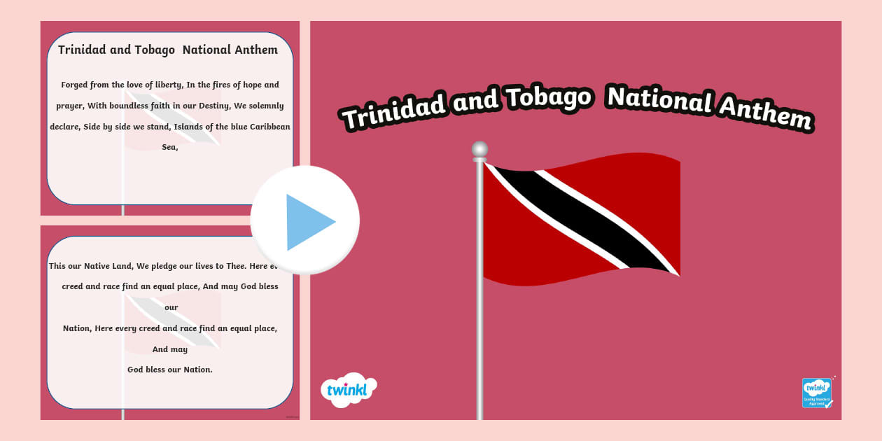 Trinidad and Tobago National Anthem - Twinkl