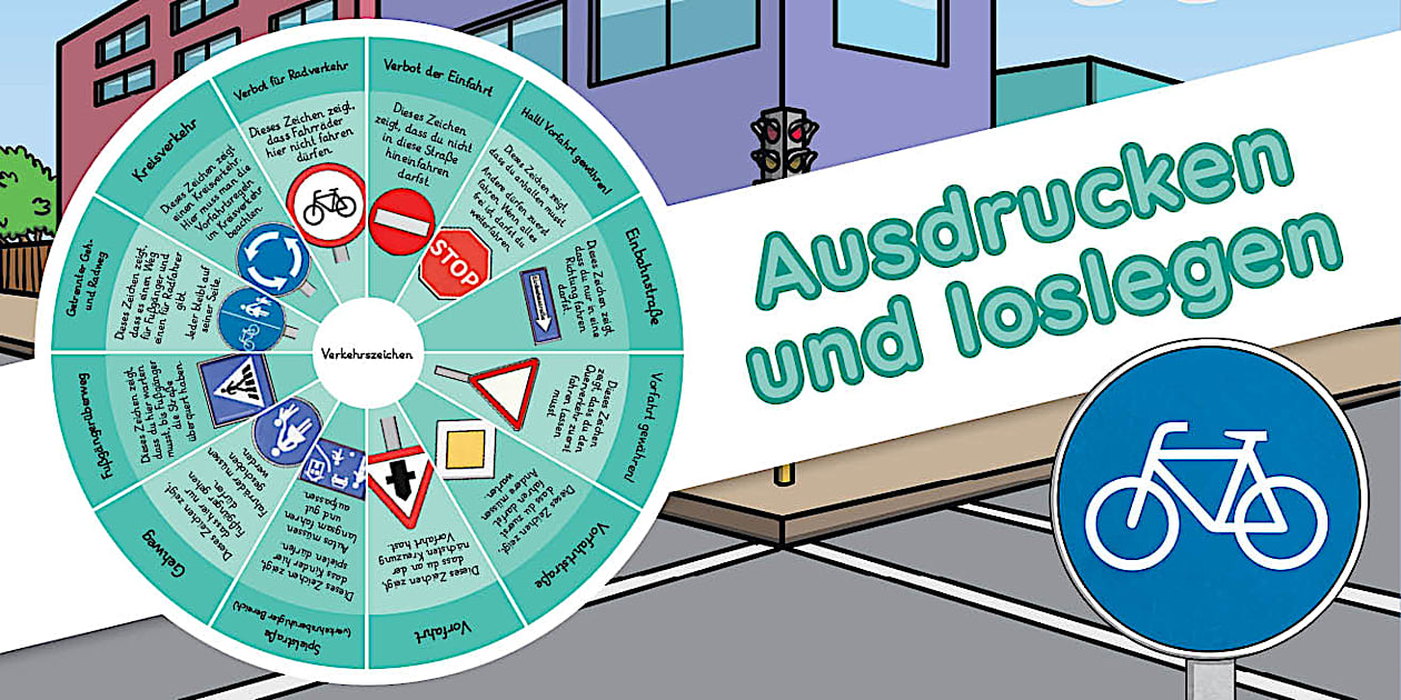 Verkehrszeichen - Legekreis