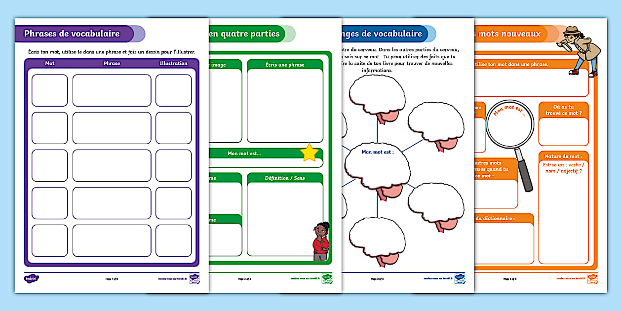 Organiser l'apprentissage du vocabulaire