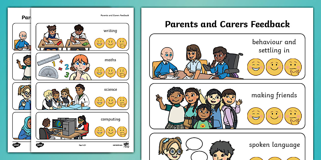 EAL Learners and Parents/Carers - Parent Feedback Evaluation Form