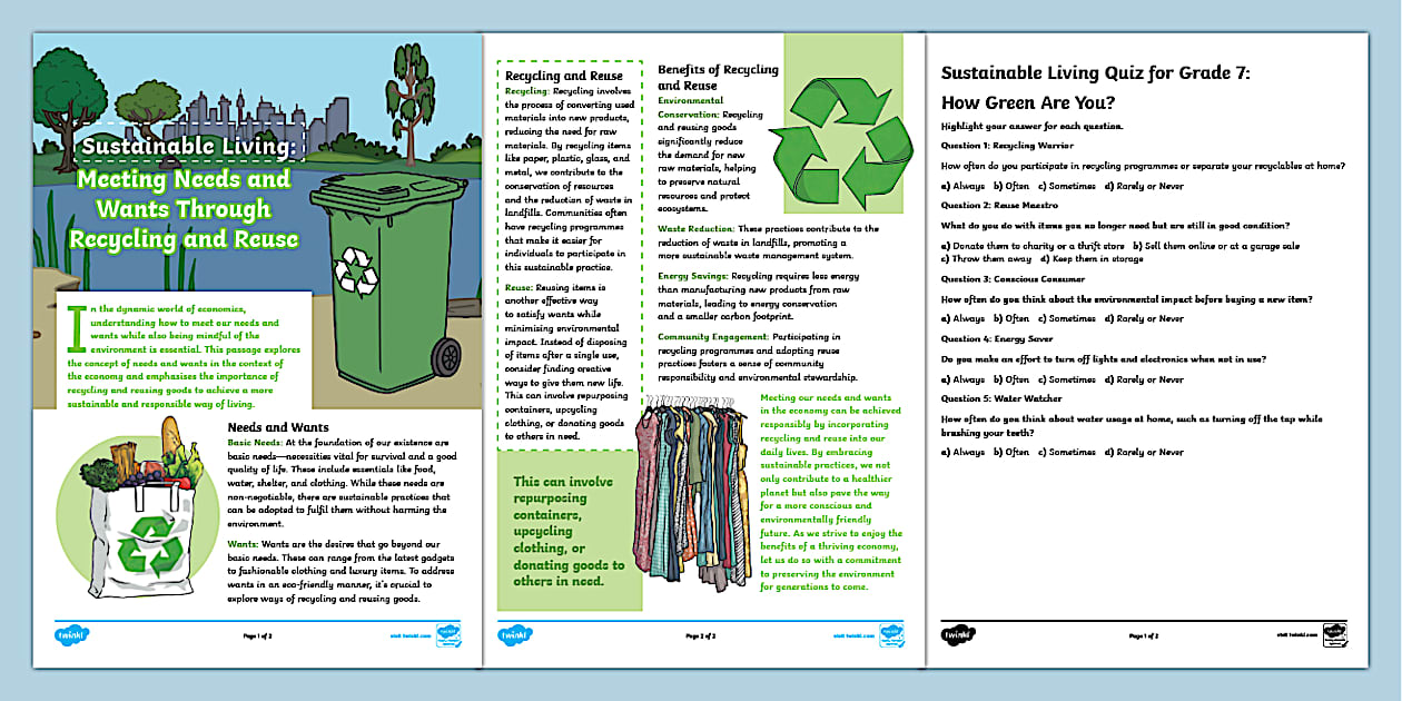 Environmental Awareness PDF - Twinkl South Africa - Twinkl