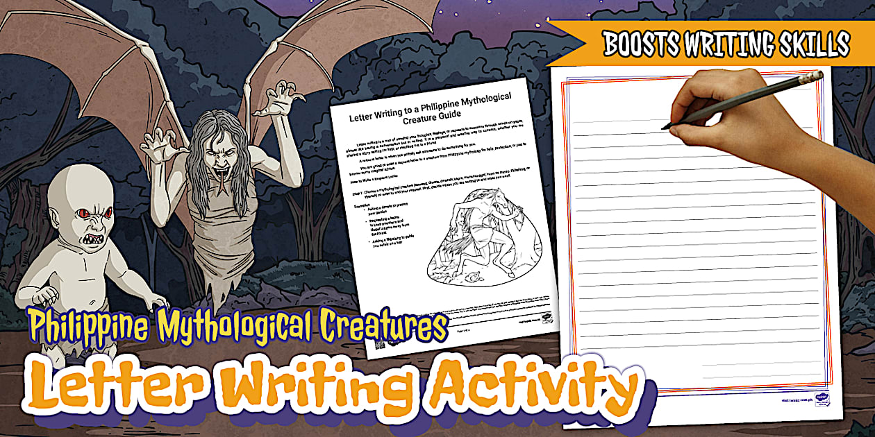 Letter Writing to a Philippine Mythological Creature | Grade 6 | Twinkl PH