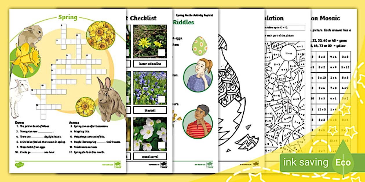 Spring Activity Pack (Ages 7 - 11) (teacher made) - Twinkl