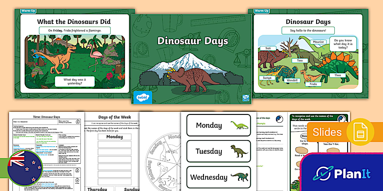 Phase 1 Measuring: Time (Name and Order the Days of the Week) Lesson 2