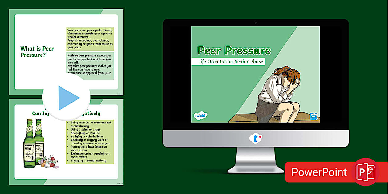 Teacher Content - Peer Pressure (teacher made) - Twinkl
