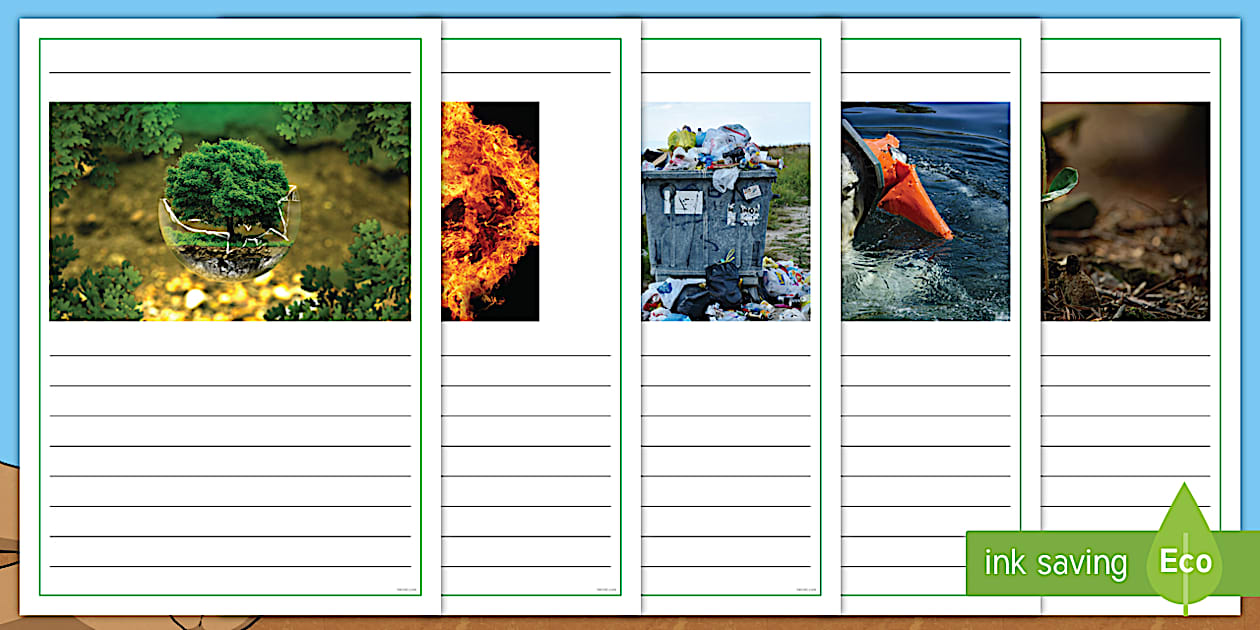 Earth Day Writing Prompts | Picture Prompts | Twinkl