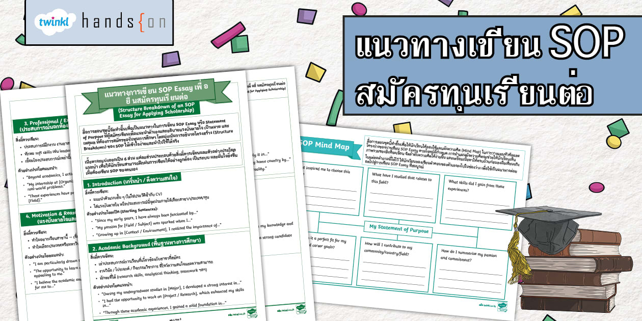Structure Guide of an SOP Essay (Hecho por educadores)