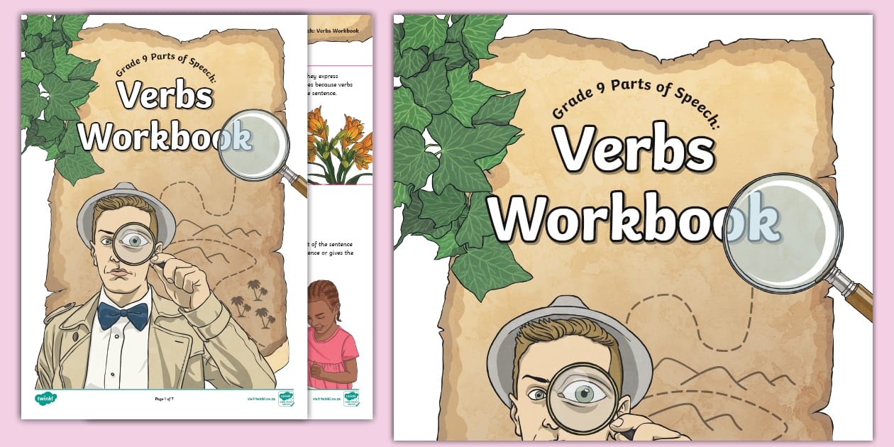 Grade 9 Parts of Speech: Verbs Workbook