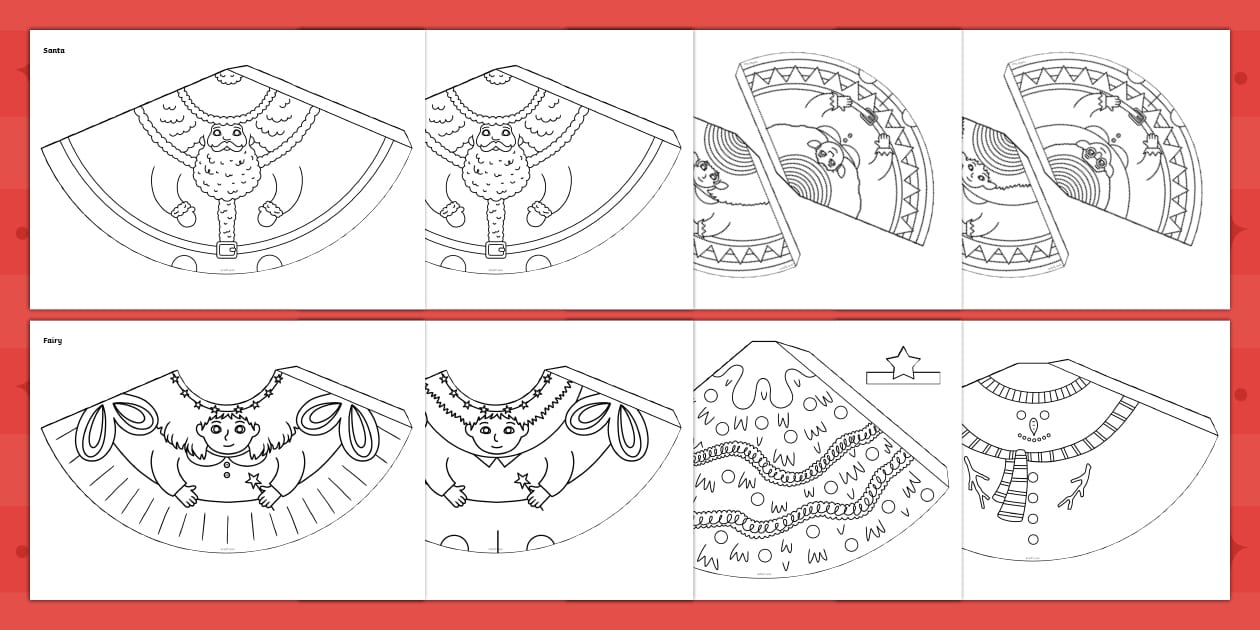 Christmas Cone People Activity (teacher made) - Twinkl