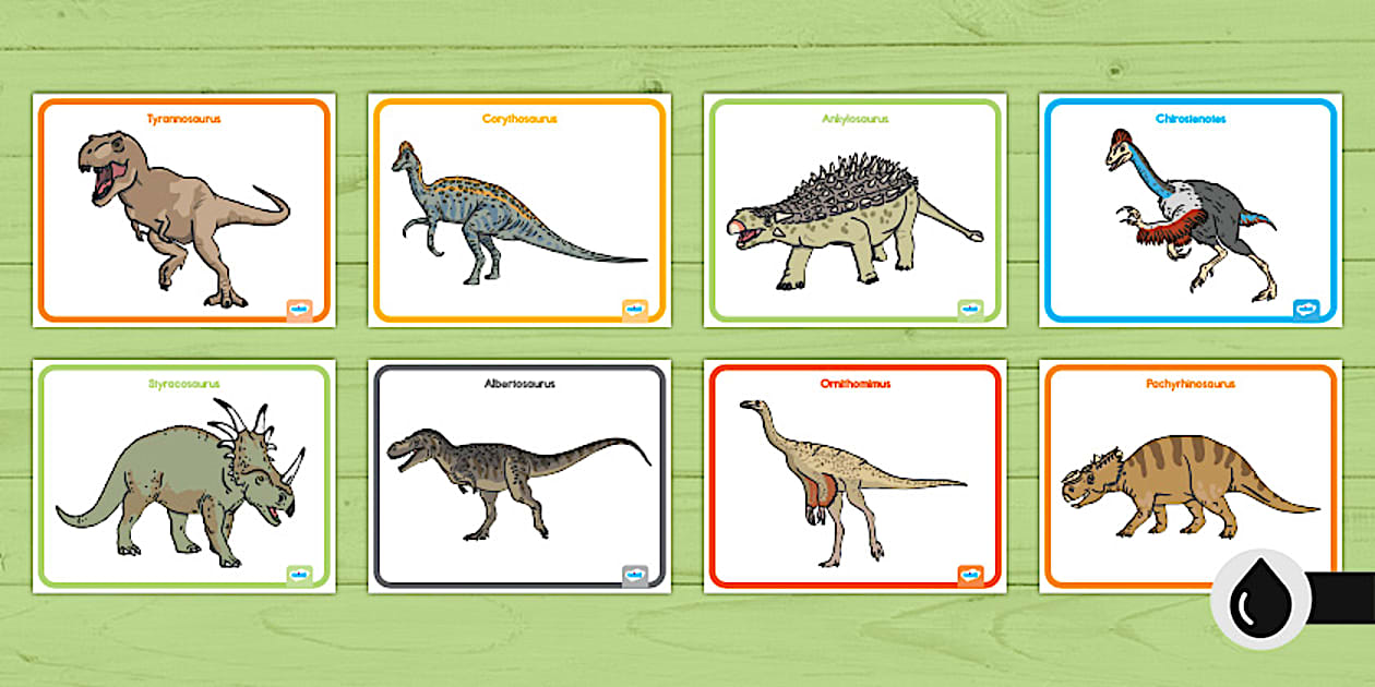 Dinosaurs Found in Canada: Classroom Display Posters