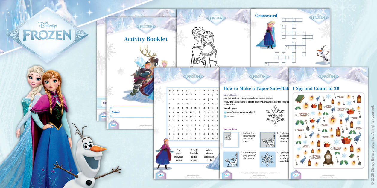 Frozen: Activities Pack | Twinkl | Disney (teacher made)