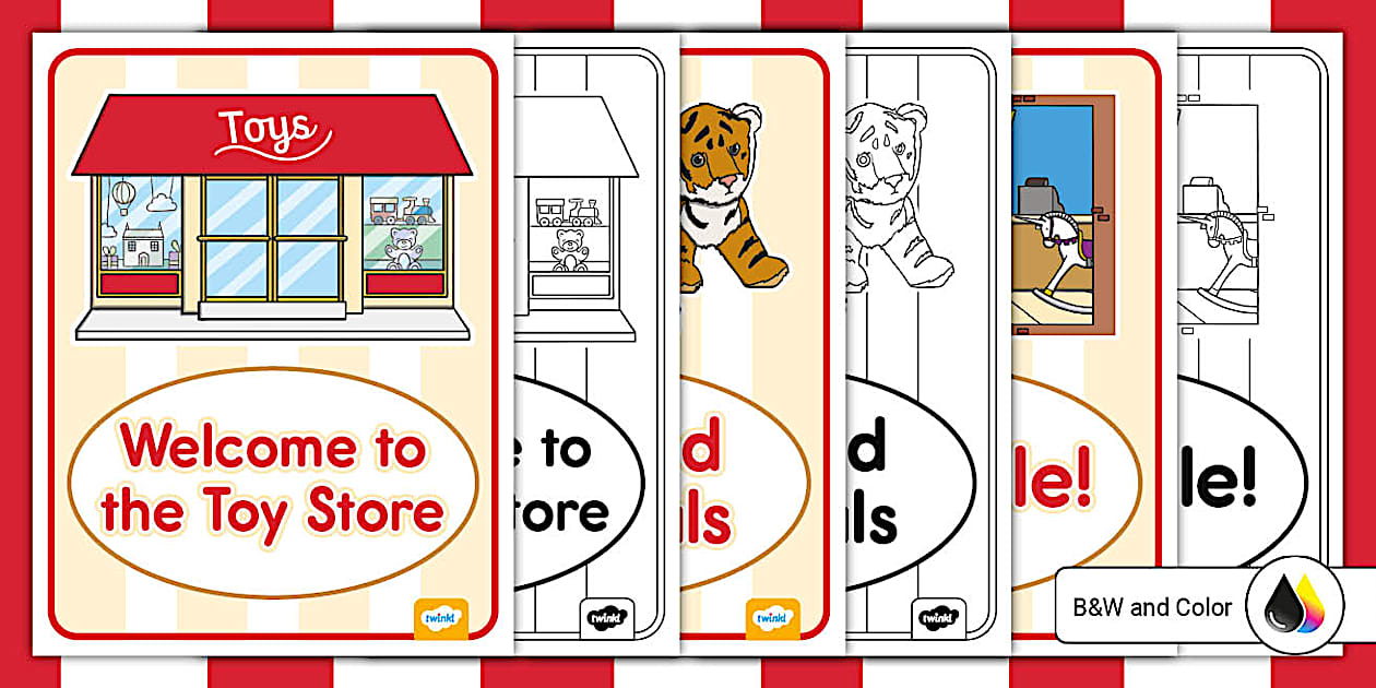 Toy Store Dramatic Play Posters (teacher made) - Twinkl