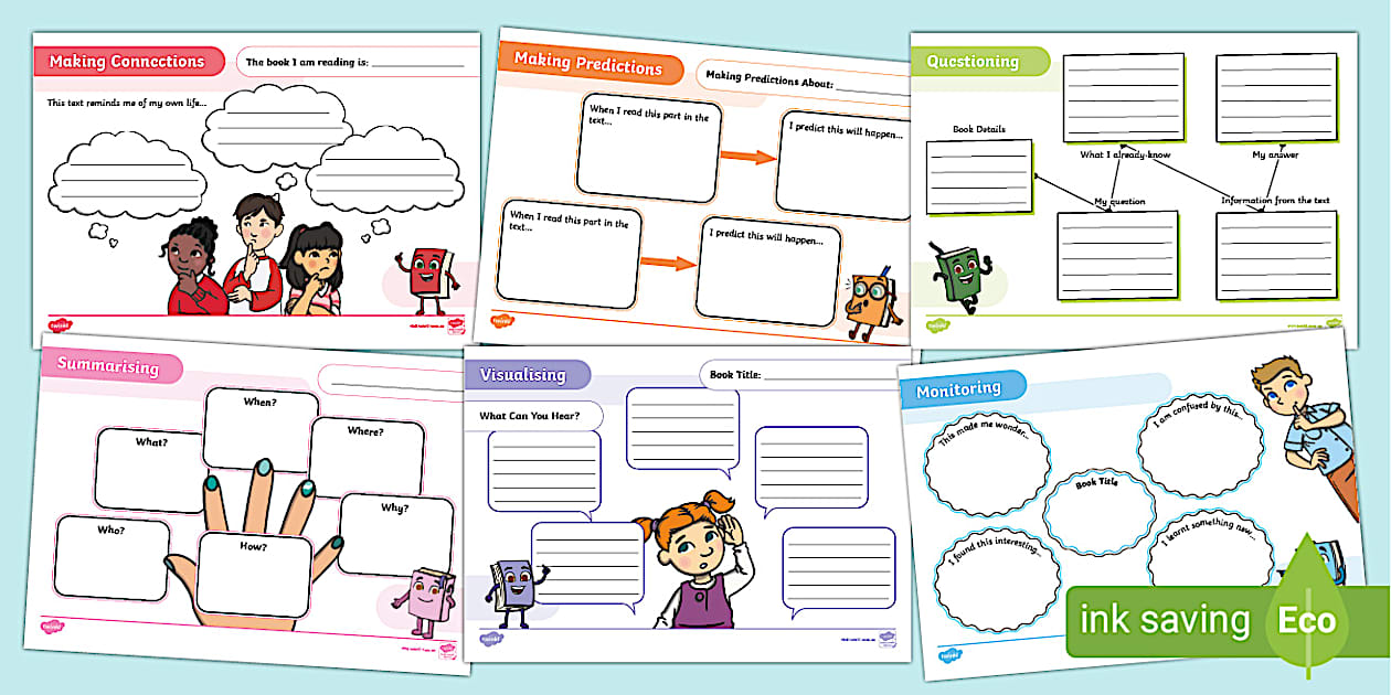 Graphic Organisers for Reading Comprehension | Twinkl