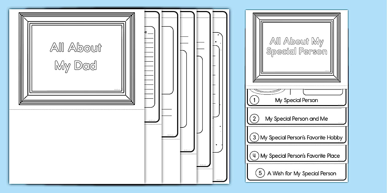 Father’s Day Flipbook – Father’s Day Crafts – Twinkl USA