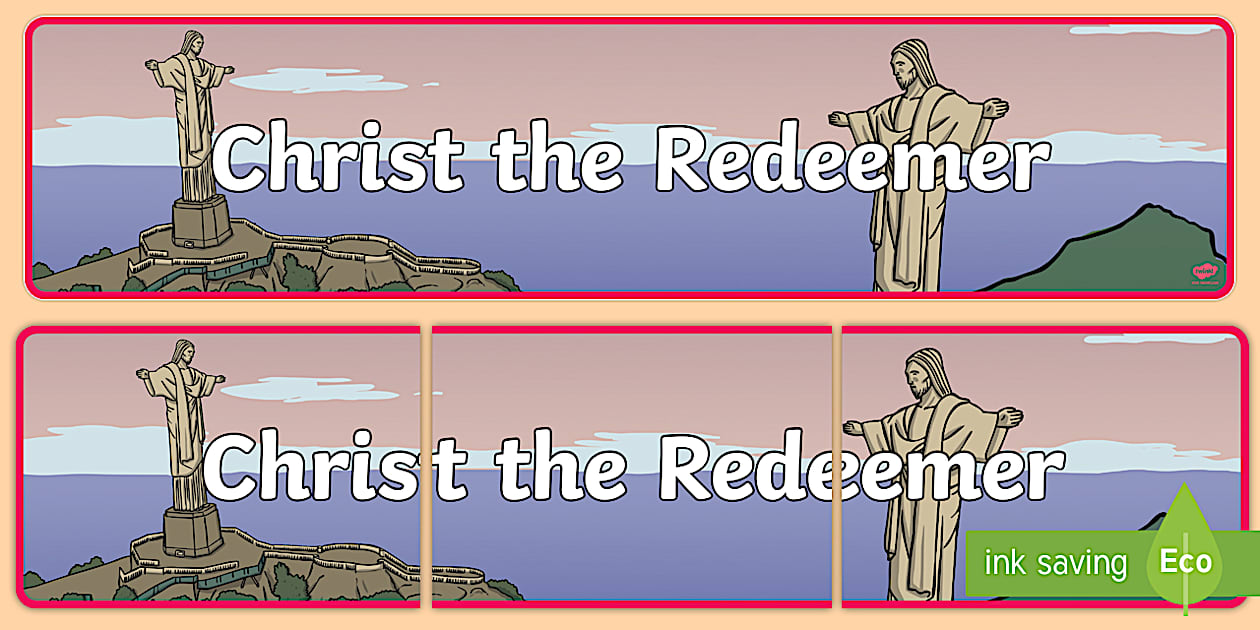 Christ the Redeemer Display Banner