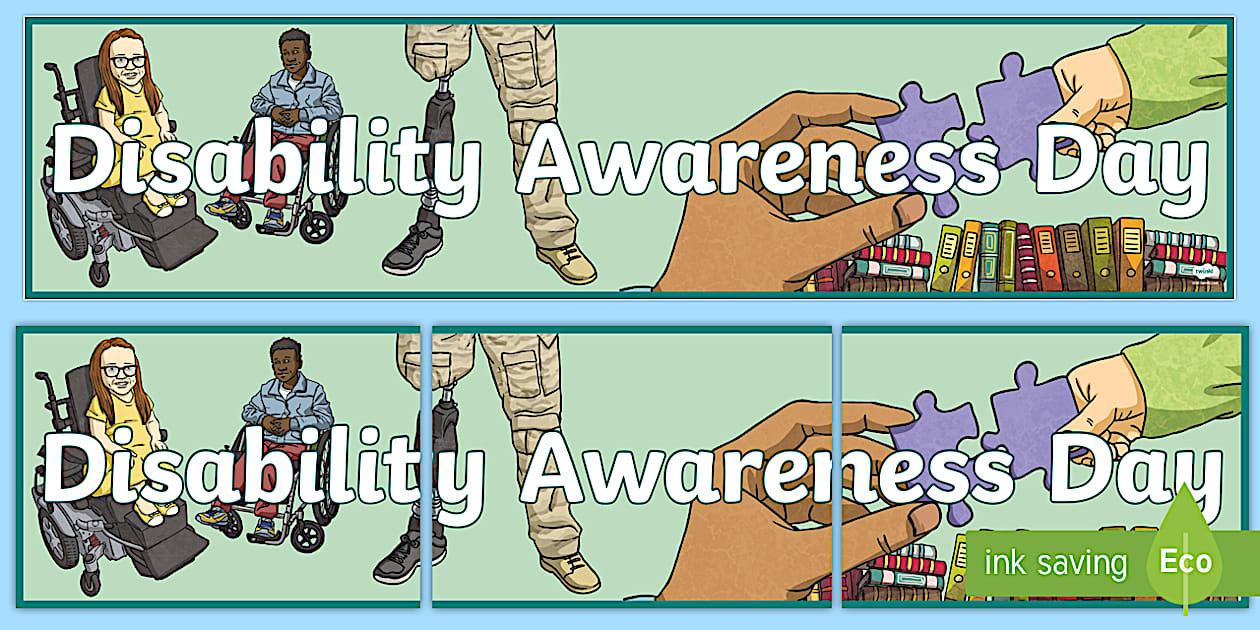 Disability Awareness Day Display Banner (teacher made)