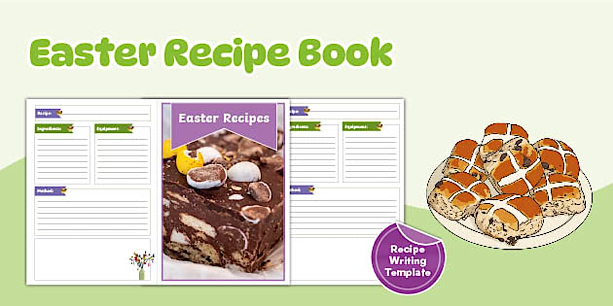 Easter Recipe Book - KS2 Twinkl English