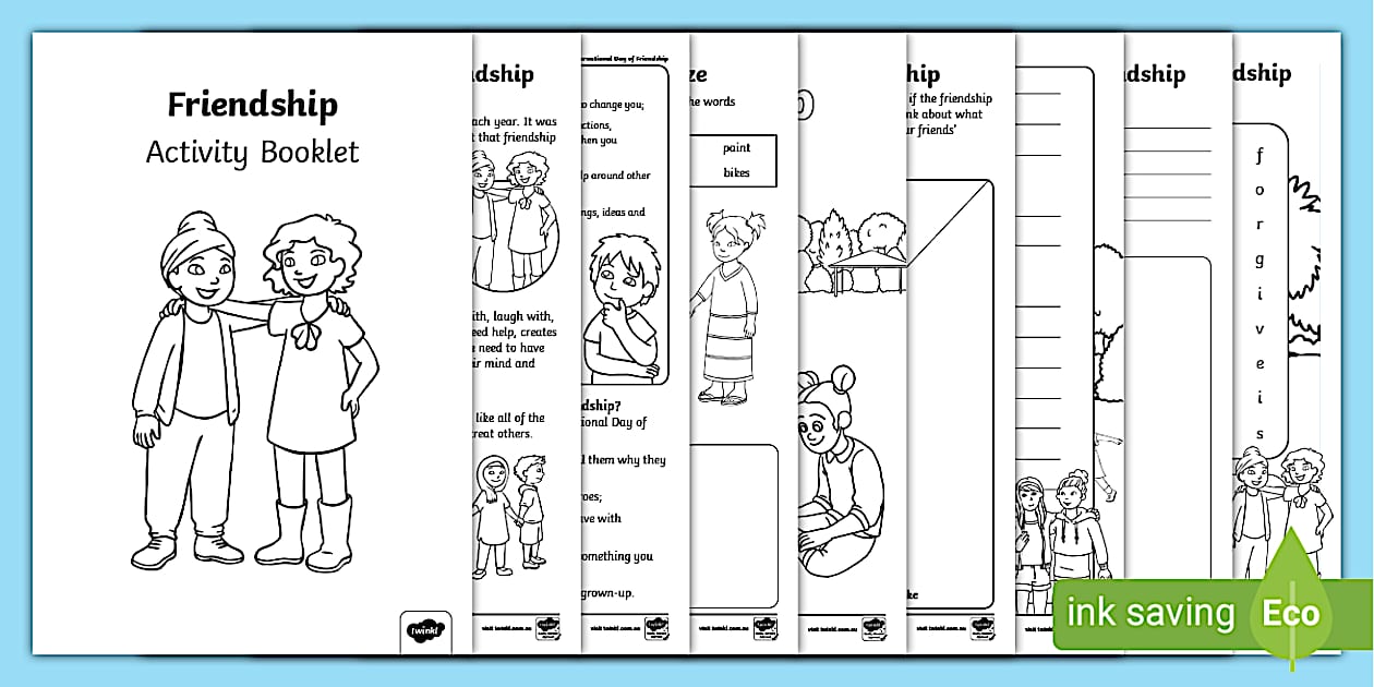 Friendship Booklets | International Day of Friendships