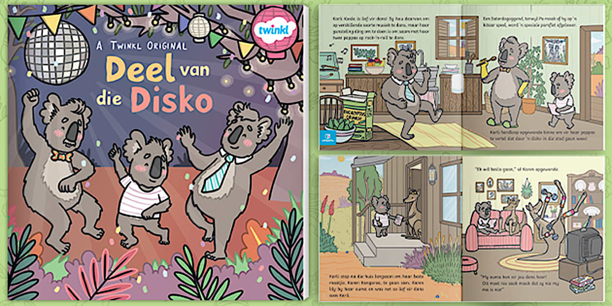 Deel van die Disko eBoek (teacher made) - Twinkl