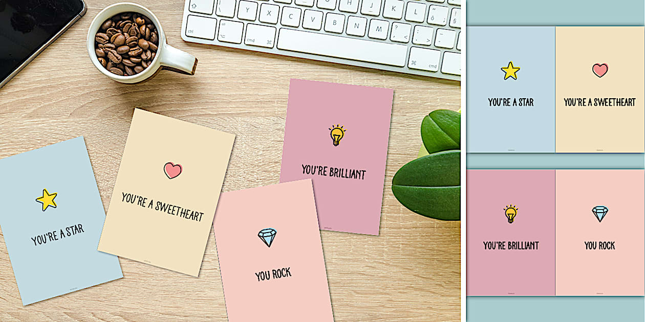 Minimalist Kindness Cards | Twinkl Party - Twinkl