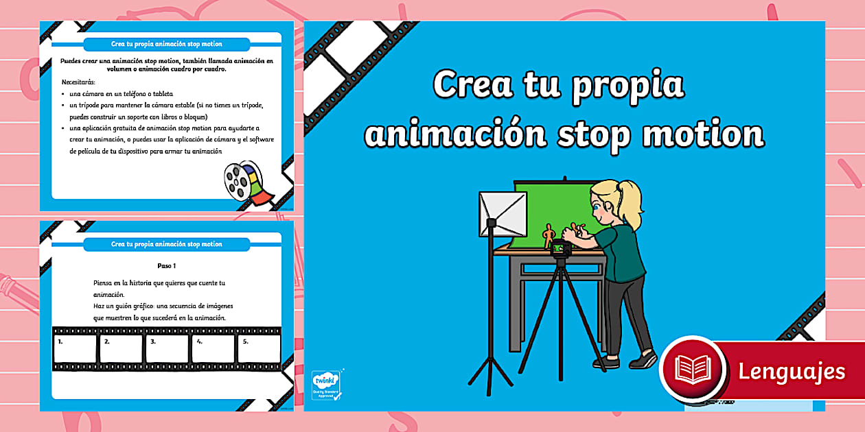 Animación stop motion (teacher made) - Twinkl