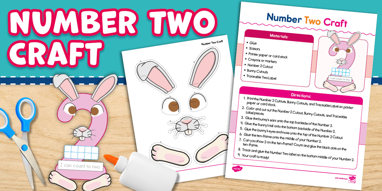 Number Two Craft (Lehrer gemacht) - Twinkl