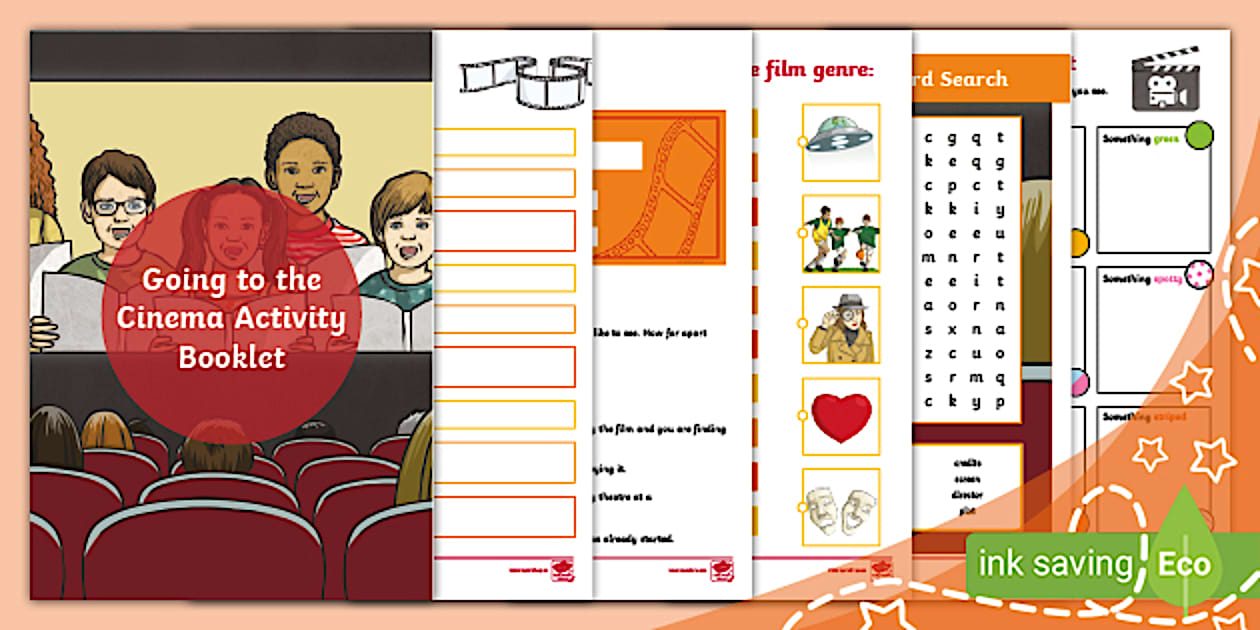 Going to the Cinema Activity Booklet (Teacher-Made) - Twinkl