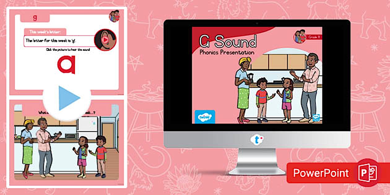 Grade R Phonics: Letter g PowerPoint Presentation