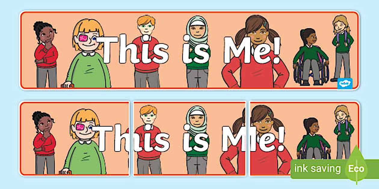 This Is Me 2 Display Banner (Teacher-Made) - Twinkl