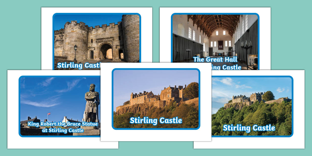 Stirling Castle Photo Pack - Scottish Castle - Twinkl