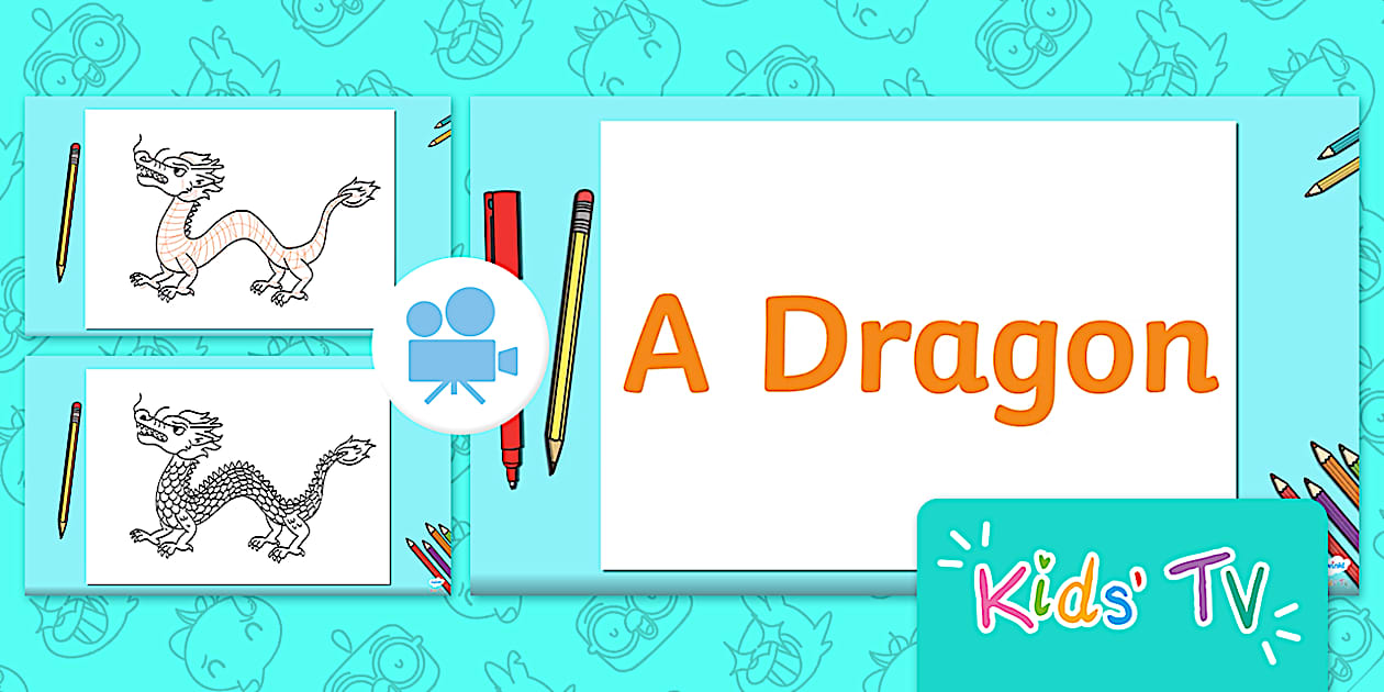 How to Draw a Dragon | Twinkl Kid's TV - Twinkl
