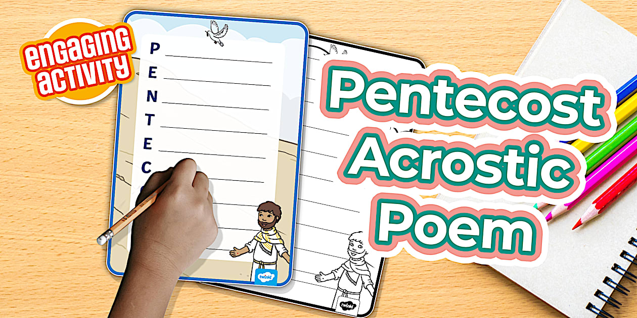 Pentecost Acrostic Poem | Twinkl Teacher-Made Resources