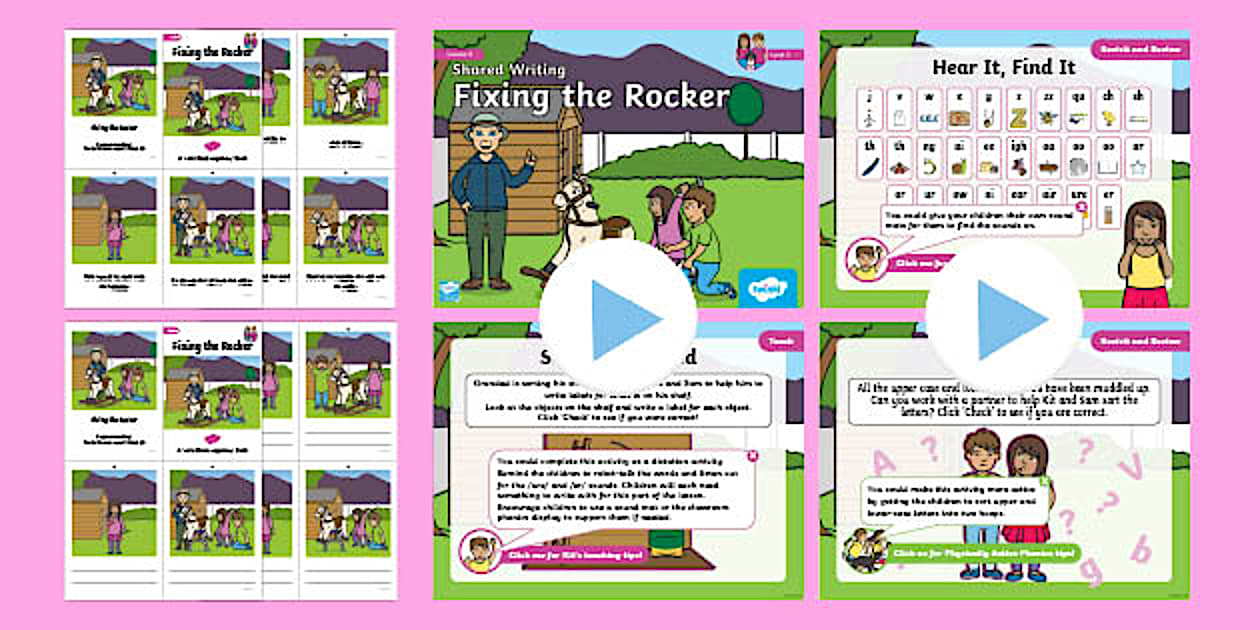 'ure, er' Phonics Lesson Pack - Level 3 Week 10 Lesson 5