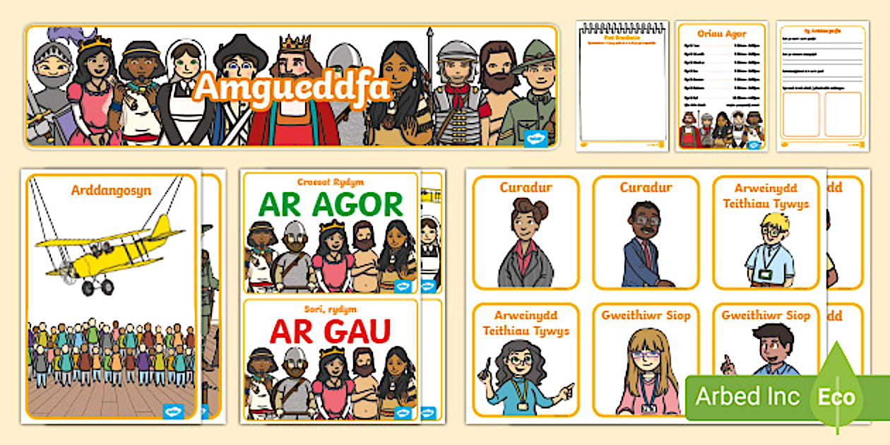 Pecyn Chwarae Rôl Amgueddfa (Hecho por educadores) - Twinkl