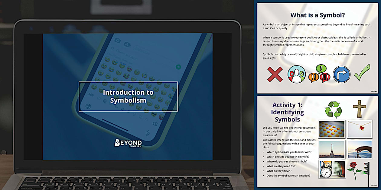 Introduction to Symbolism PowerPoint (teacher made) - Twinkl