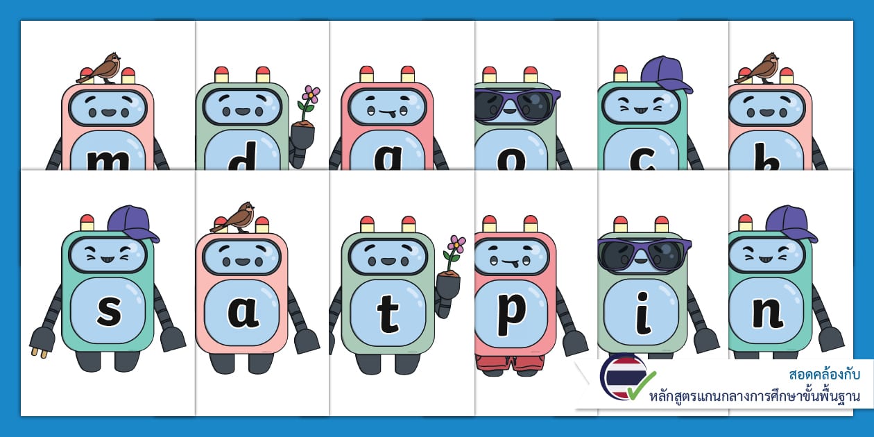 Phonics Sounds on Robots