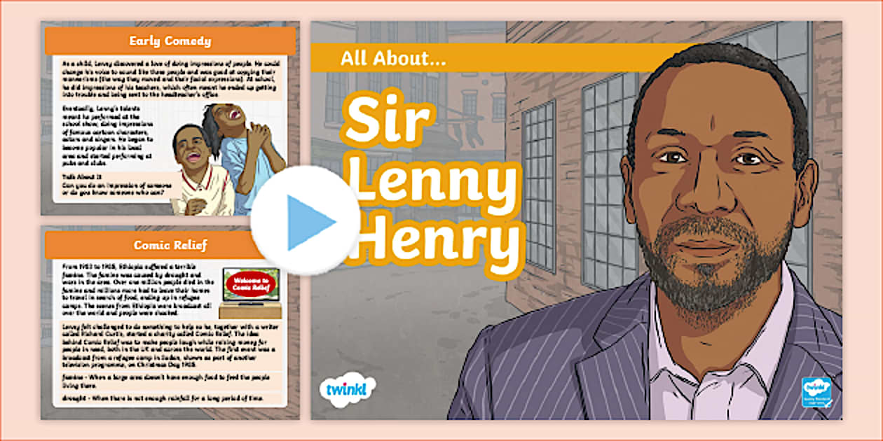 All About Lenny Henry (teacher made) - Twinkl