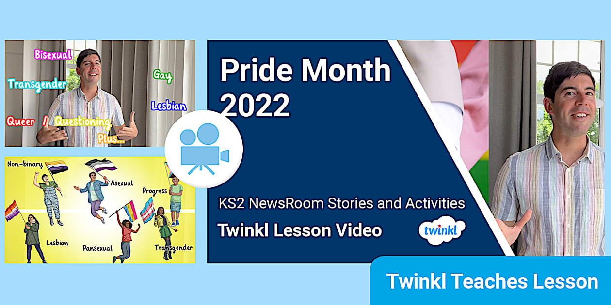 KS2 (Ages 7-11) NewsRoom Video of the Week: Pride Month 2022