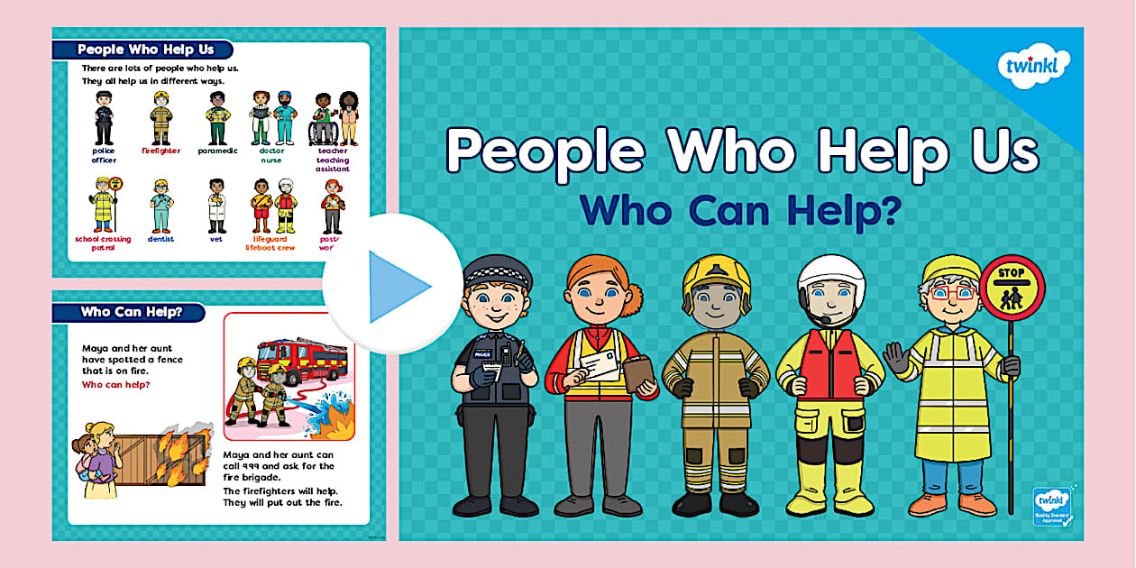 People Who Help Us: Who Can Help? Scenarios PowerPoint
